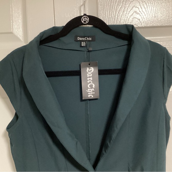 DarcChic | Dresses | New Darcchic Blazer Dress Womens Size 4 Emerald ...